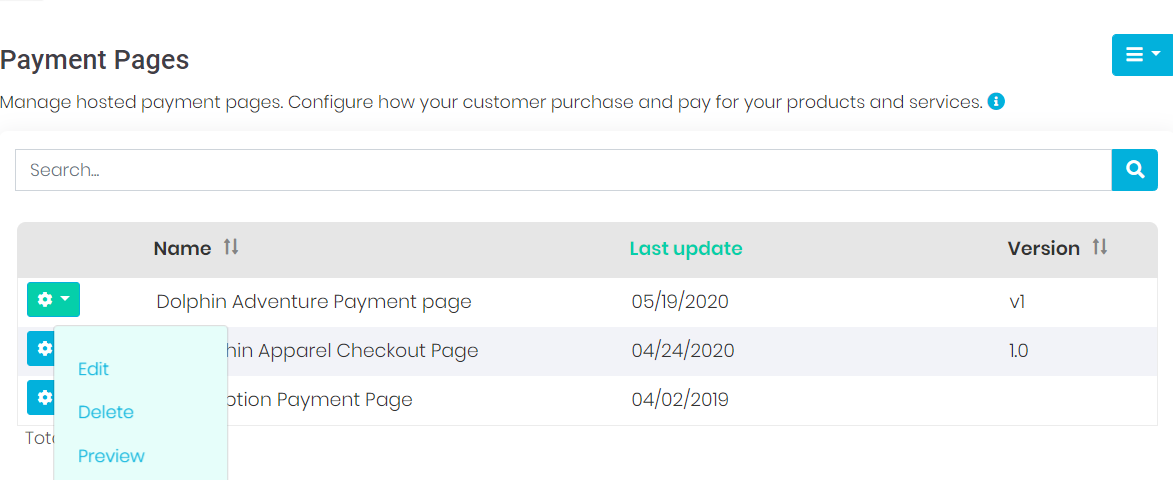 "Create & Manage Customized Hosted Payment Pages for Subscriptions"